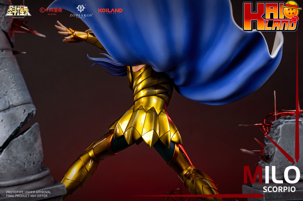 Saint Seiya Zodiakos Studio Milo Resin Statue - Kaioland