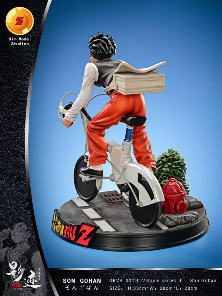 Dragon Ball DIM Studio Gohan Bike Resin Statue - Kaioland