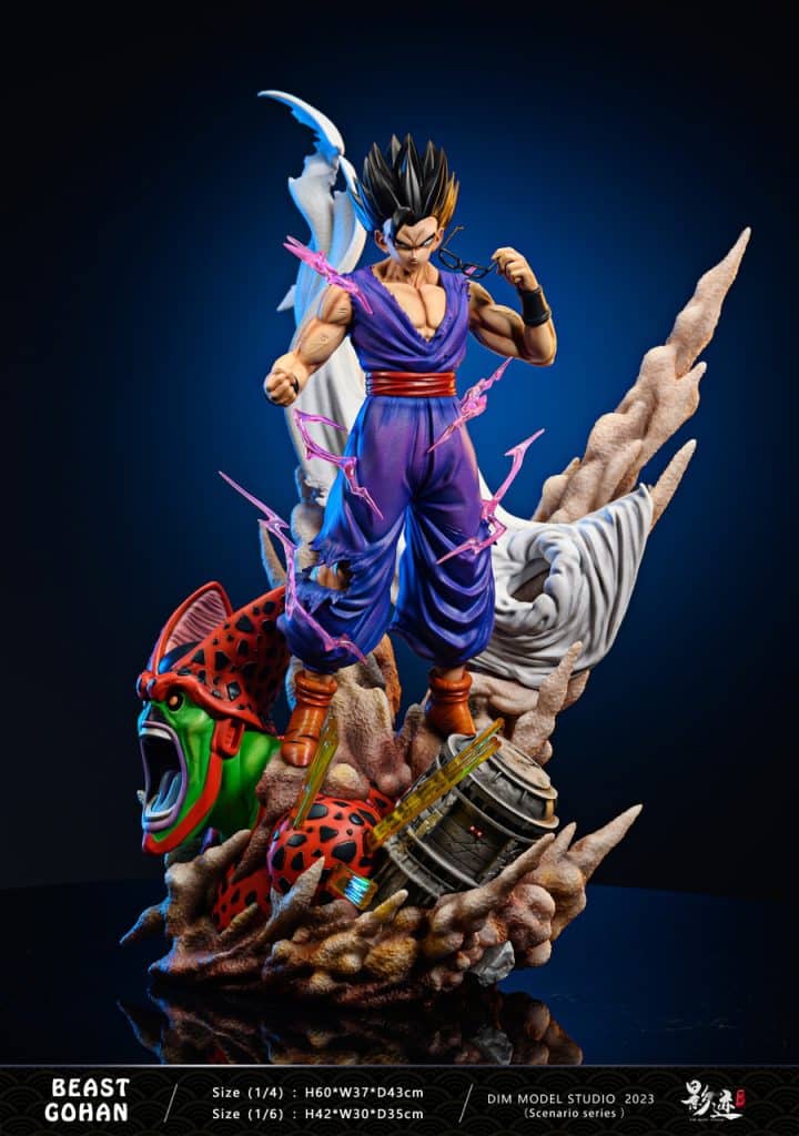 Dragon Ball DIM Studio Beast Gohan Resin Statue - Kaioland