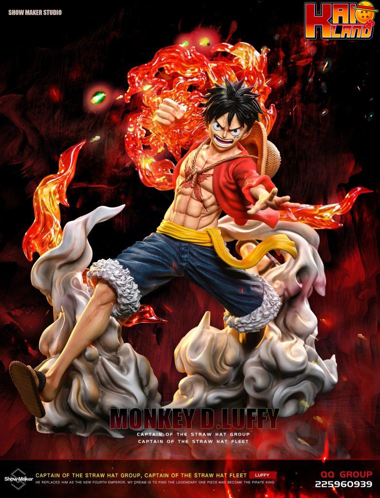One Piece ShowMaker Studio Red Hawk Luffy Resin Statue - Kaioland