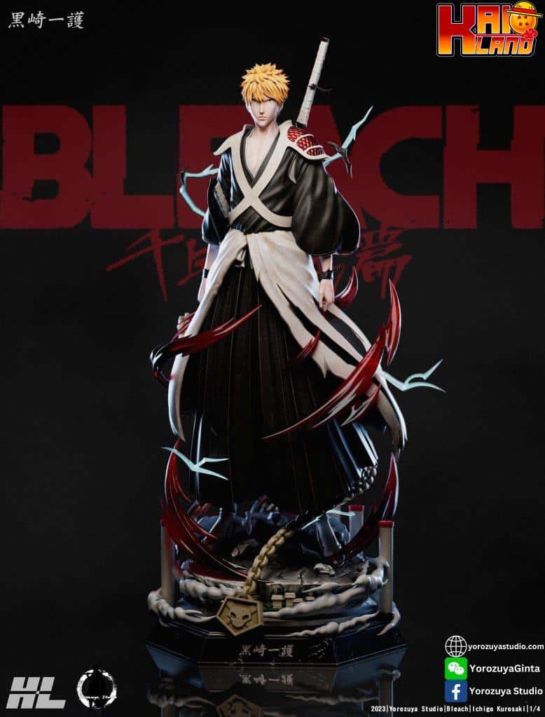 Bleach Yorozuya Studio Ichigo Kurosaki Resin Statue - Kaioland