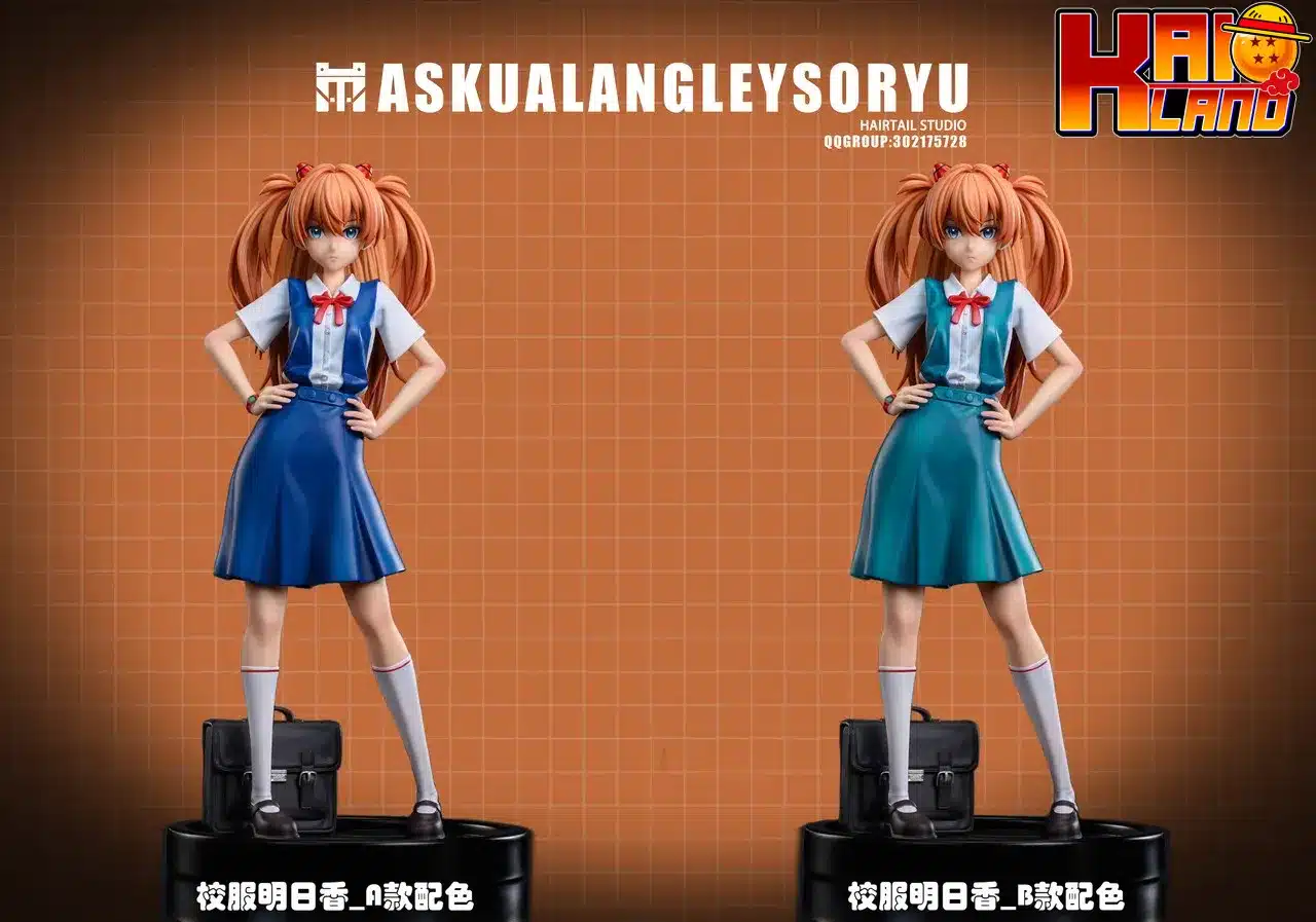 Evangelion HairTail Studio Asuka Langley Soryu Resin Statue - Kaioland