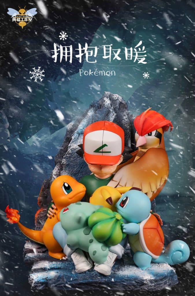 Pokemon WASP Studio Ash Ketchum Resin Statue - Kaioland