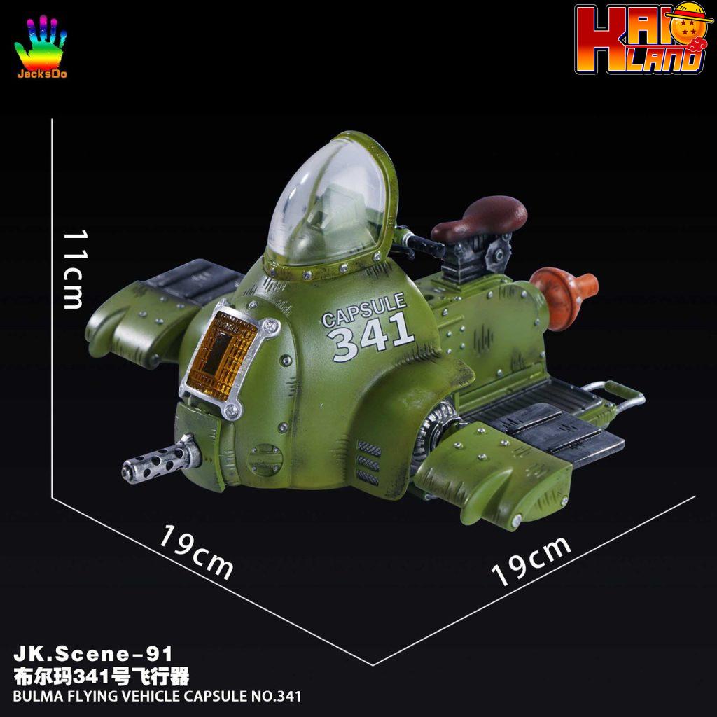 Dragon Ball JacksDo Studio Bulma Flying Vehicle CAPSULE N 341 Resin ...