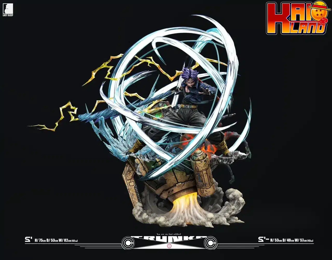 Dragon Ball Last Sleep Studio Trunks Resin Statue - Kaioland