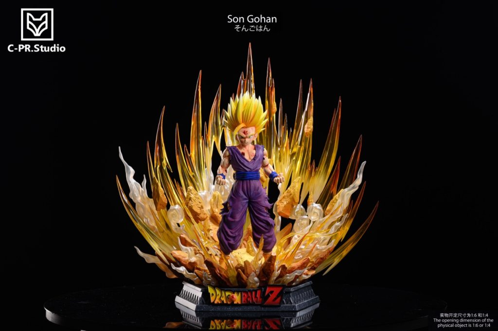 Dragon Ball CPR Studio SSJ2 Gohan Resin Statue - Kaioland