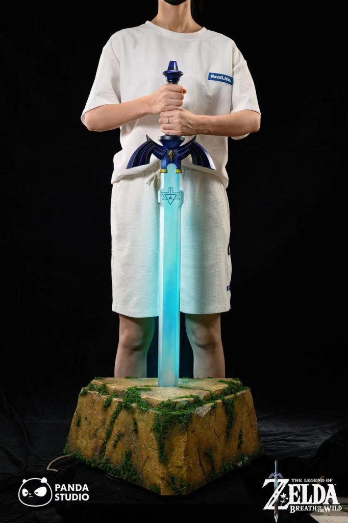 Legend Of Zelda Panda Studio Master Sword Resin Statue - Kaioland