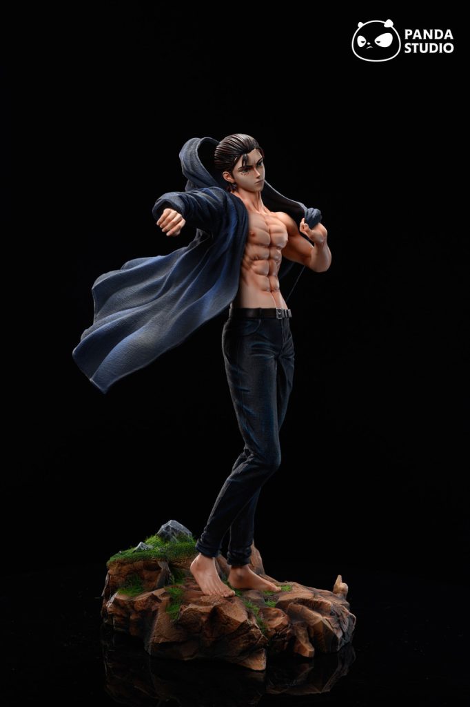 Attack On Titan Panda Studio Eren Jaeger Resin Statue - Kaioland