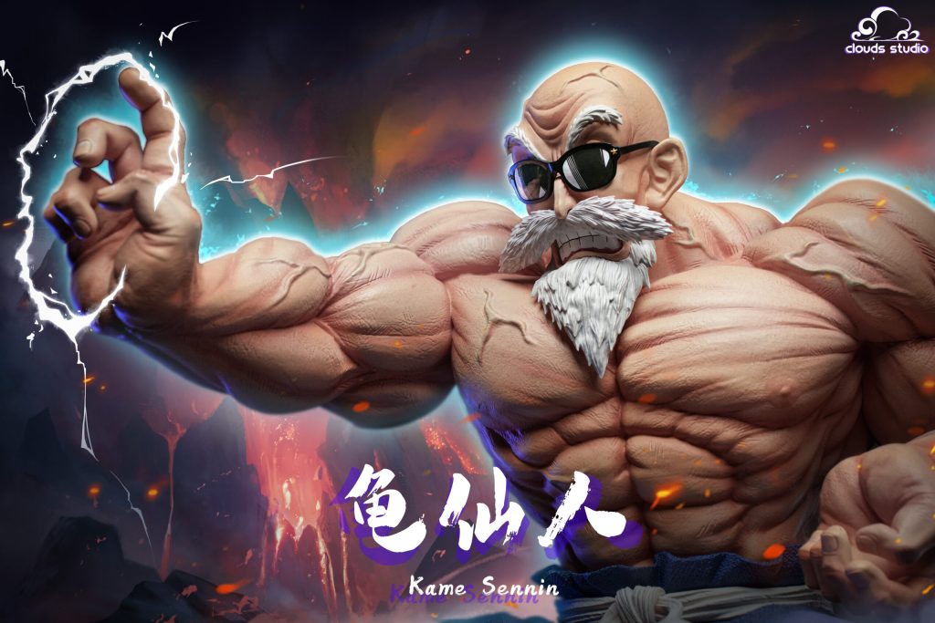 Dragon Ball Clouds Studio Master Roshi Resin Statue - Kaioland