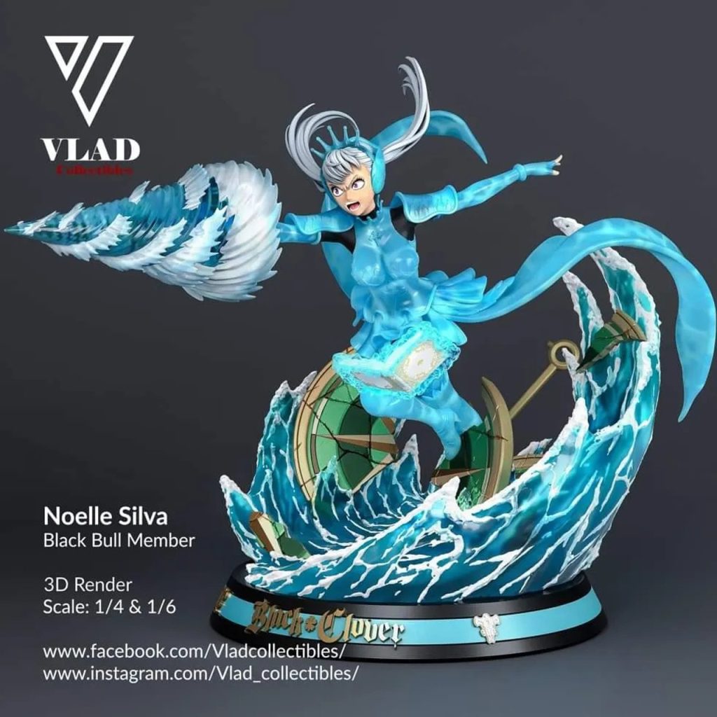 Black Clover Vlad Studio Noelle Silva Resin Statue - Kaioland