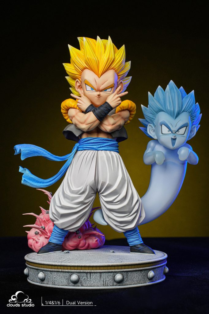 Dragon Ball Clouds Studio SSJ Gotenks Resin Statue - Kaioland
