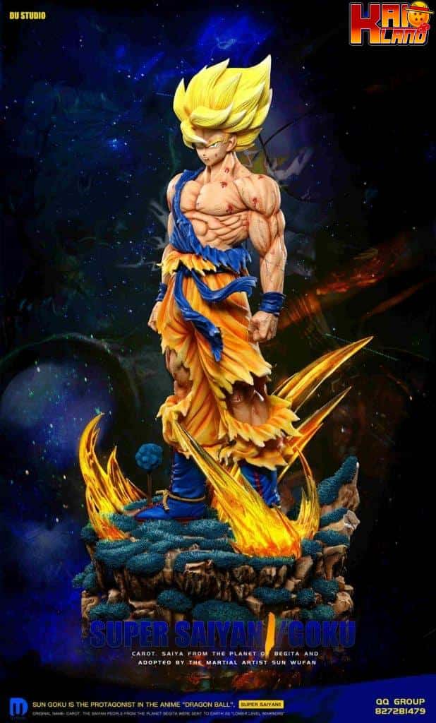 Dragon Ball DU Studio SSJ Goku Resin Statue - Kaioland