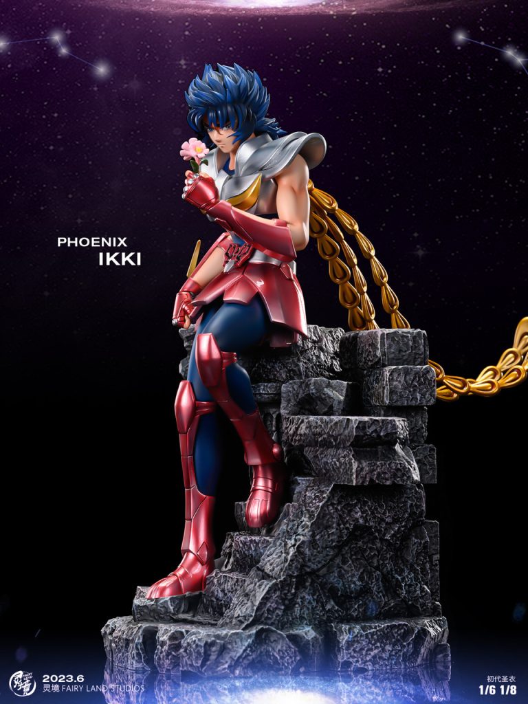 Saint Seiya Fairyland Studios IKKI X Hyoga Resin Statue - Kaioland