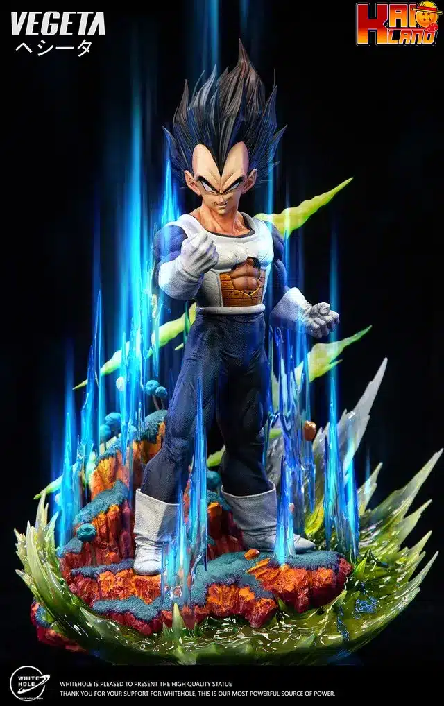 Dragon Ball White Hole Studio Namek Suit Vegeta Resin Statue - Kaioland