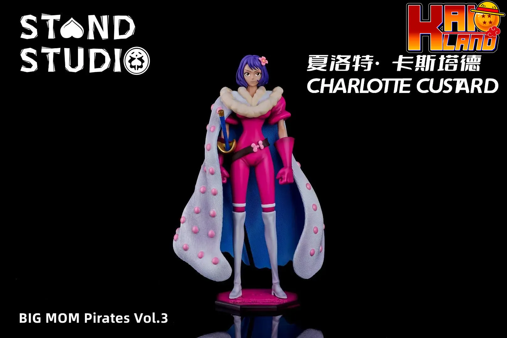 One Piece Stand Studio Charlotte Custard Resin Statue - Kaioland