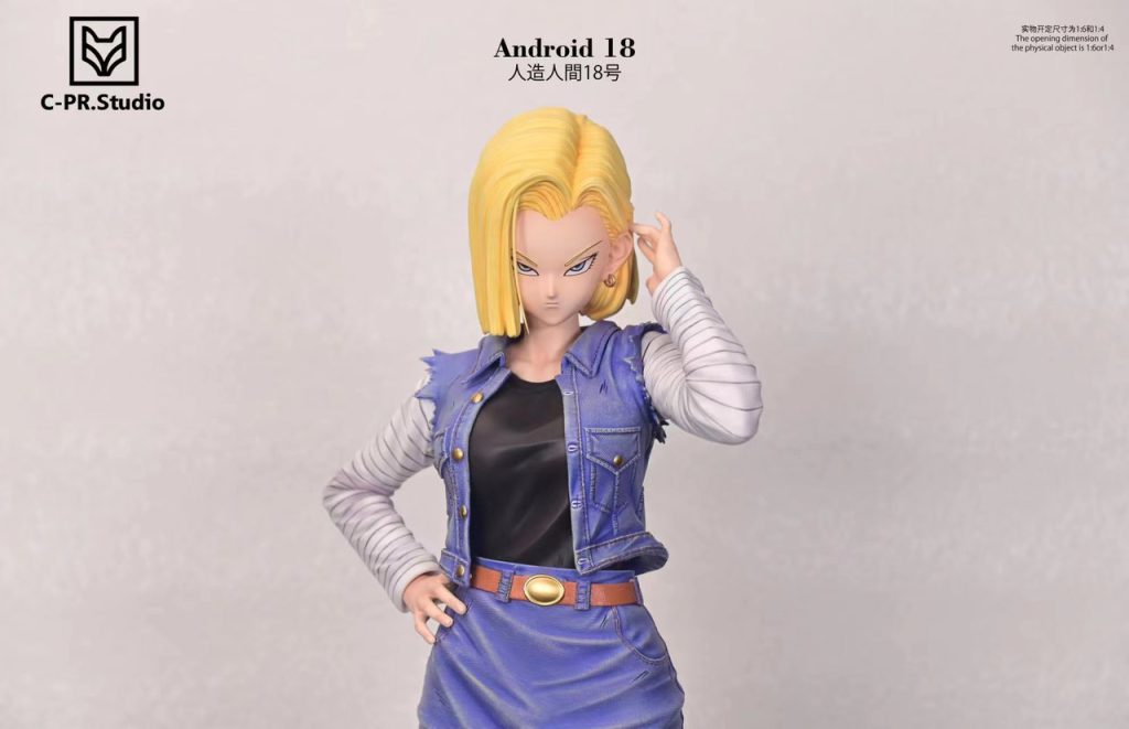 Dragon Ball CPR Studio Android C18 Resin Statue - Kaioland
