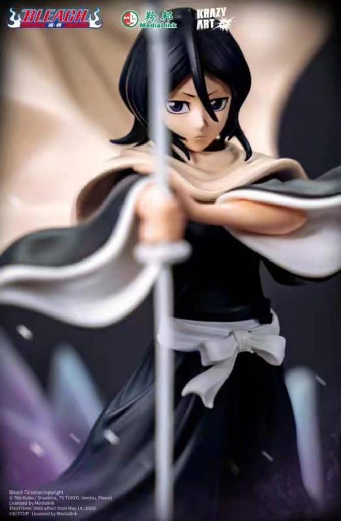 Bleach Krazy Art Studio Kuchiki Rukia Licensed Resin Statue - Kaioland
