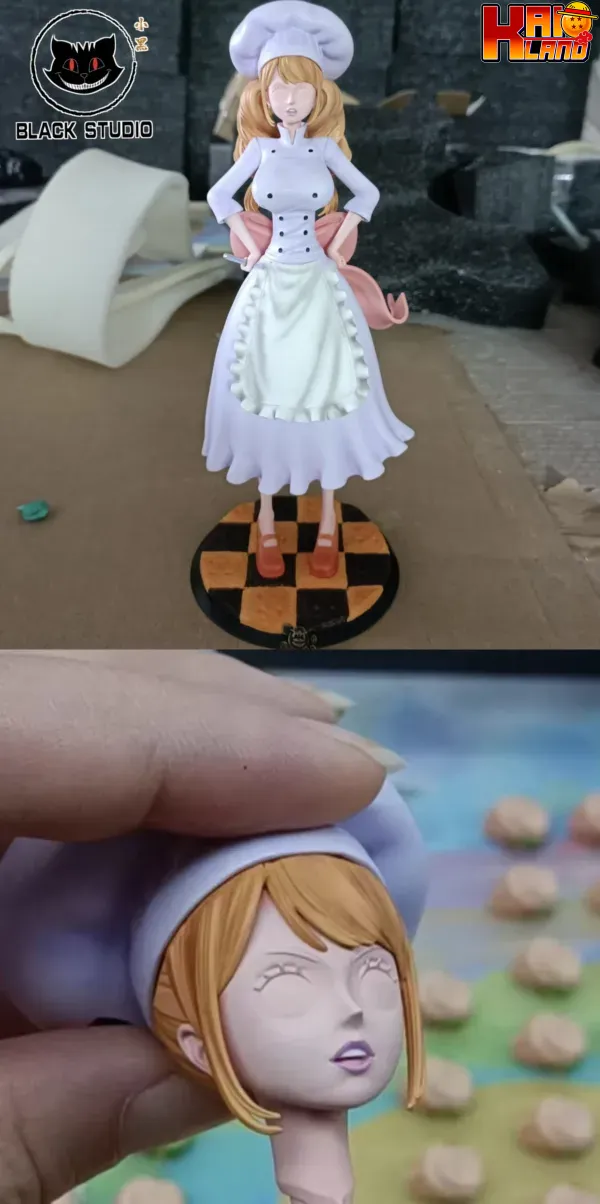 One Piece Black Studio Pudding Resin Statue - Kaioland