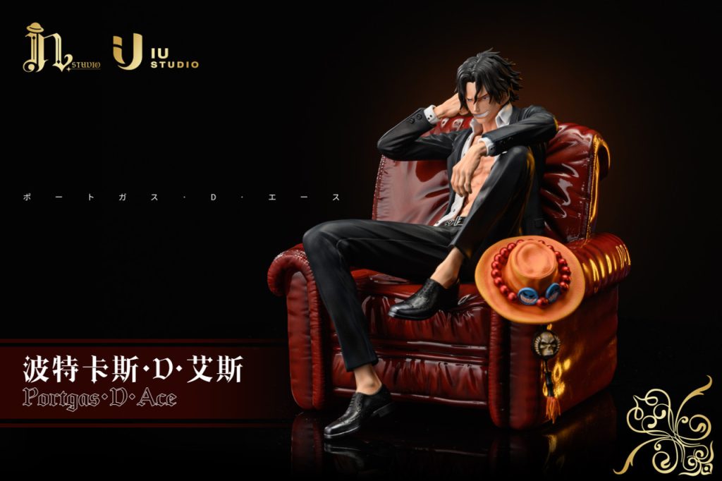 One Piece IN X IU Studios Ace Resin Statue - Kaioland