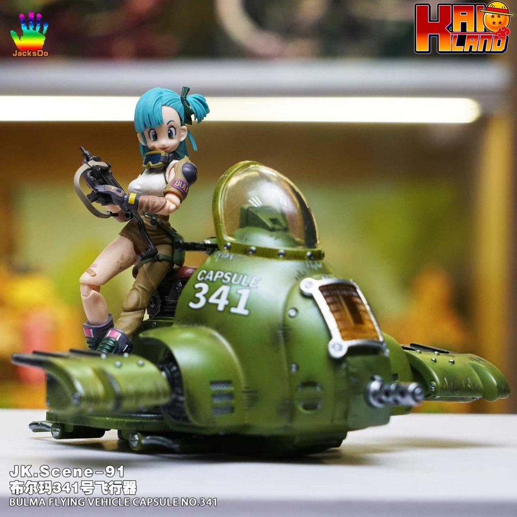 Dragon Ball JacksDo Studio Bulma Flying Vehicle CAPSULE N 341 Resin ...