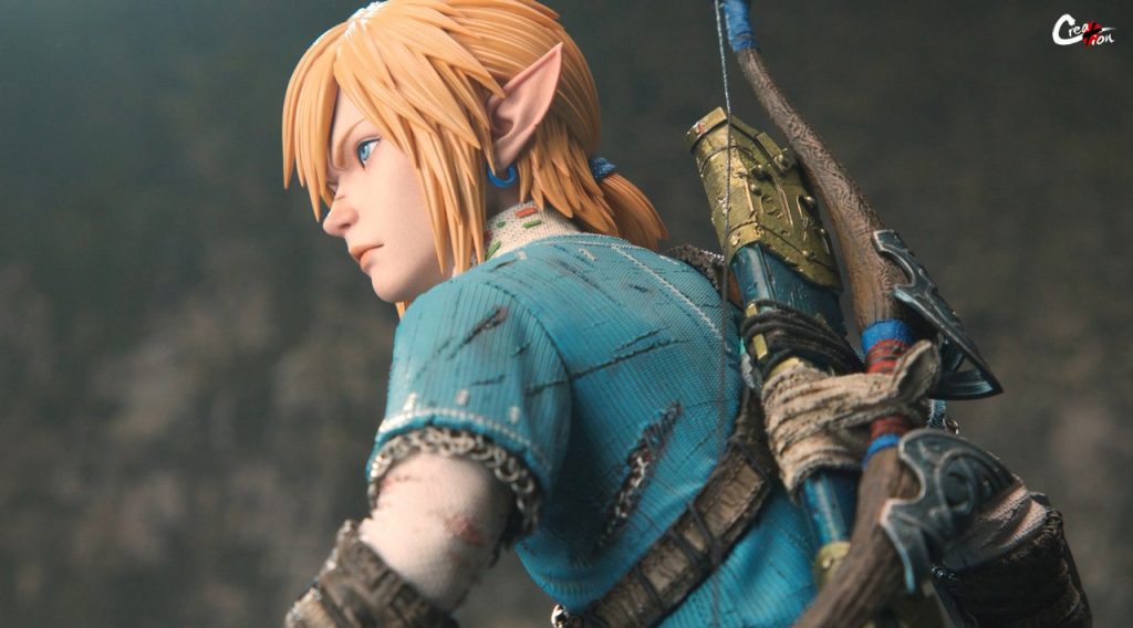 The Legend Of Zelda Creation Studio Link Resin Statue - Kaioland