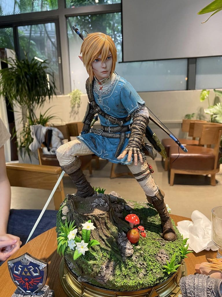 The Legend Of Zelda Creation Studio Link Resin Statue - Kaioland