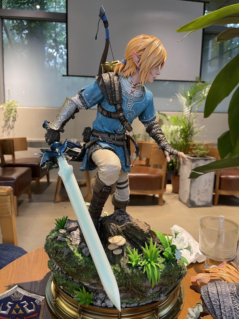 The Legend Of Zelda Creation Studio Link Resin Statue - Kaioland