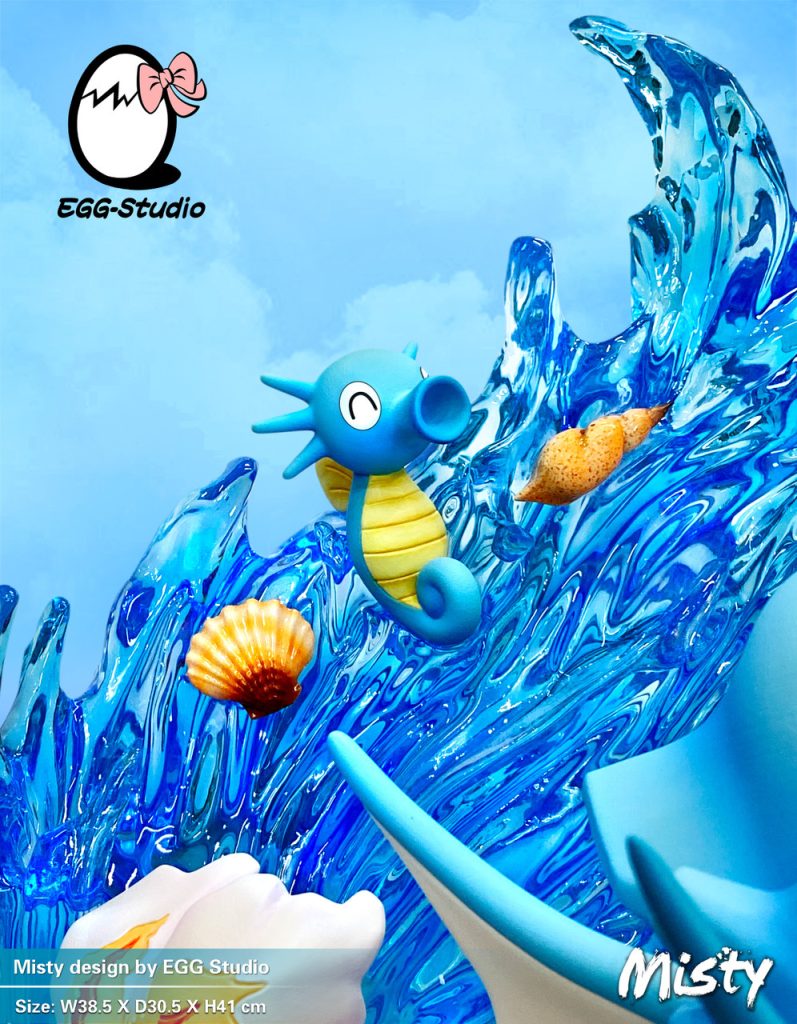 Pokemon EGG Studio Misty Team Resin Statue - Kaioland