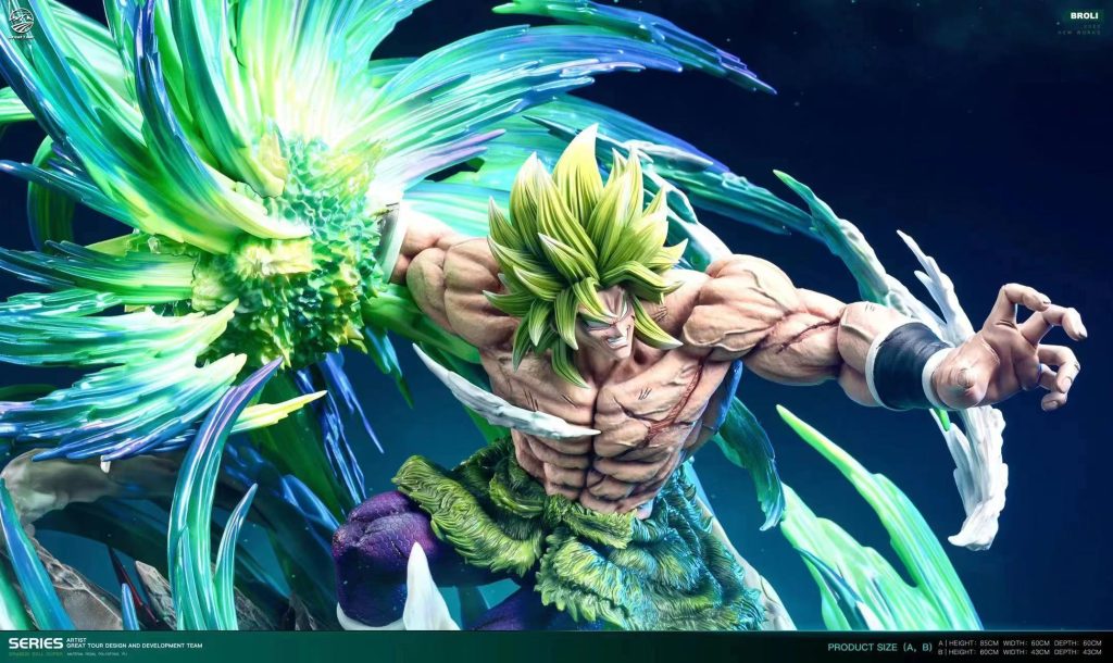 Dragon Ball Great Tour Studio Broly Resin Statue - Kaioland