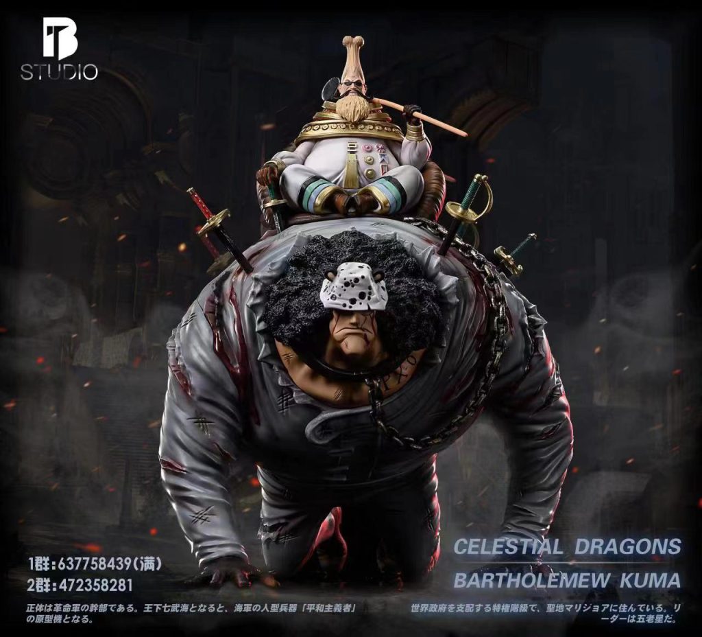 One Piece BT Studio Bartholomew Kuma Resin Statue - Kaioland