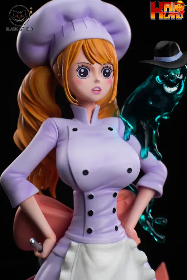 One Piece Black Studio Pudding Resin Statue - Kaioland
