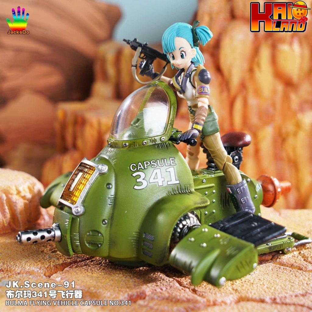 Dragon Ball JacksDo Studio Bulma Flying Vehicle CAPSULE N 341 Resin ...