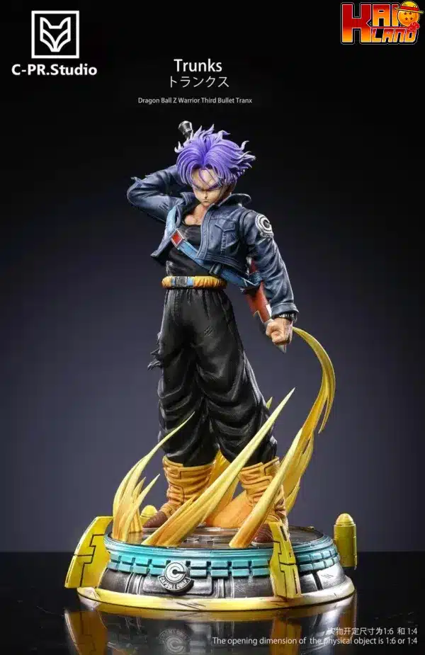 Dragon Ball CPR Studio Trunks Resin Statue - Kaioland