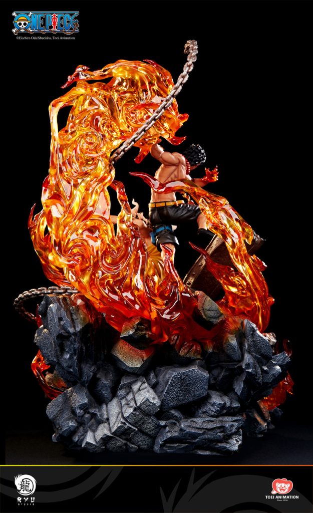 One Piece Ryu Studio Luffy X Ace Licensed Resin Statue - Kaioland