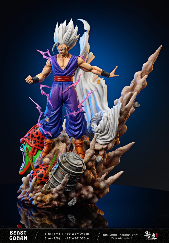 Dragon Ball DIM Studio Beast Gohan Resin Statue - Kaioland