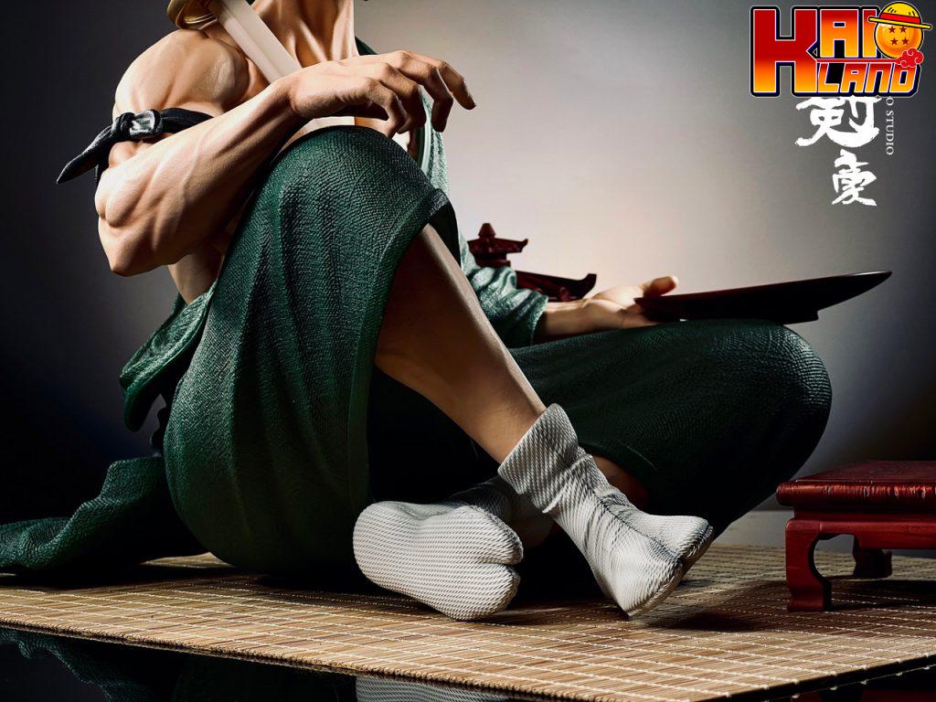 One Piece Di Tai She Zoro Sitting Resin Statue - Kaioland