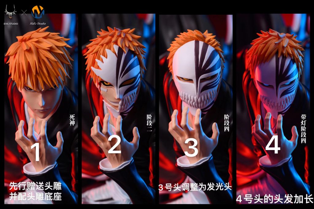 Bleach EVIL Studio Kurosaki Ichigo Resin Statue - Kaioland