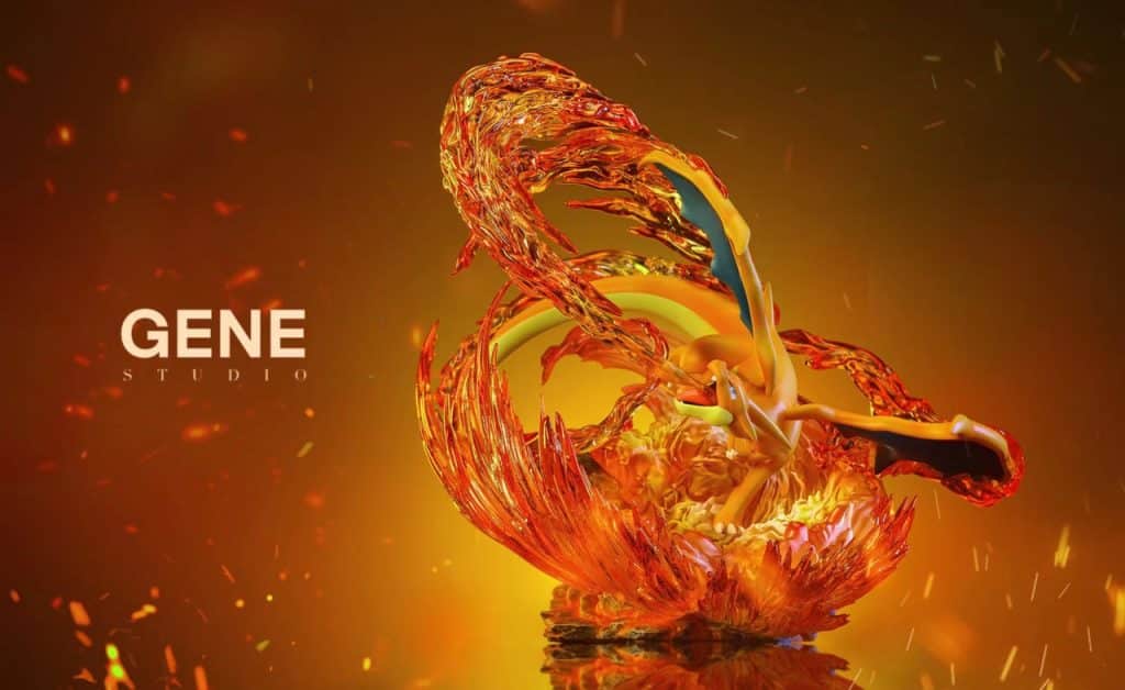 Pokemon Gene Studio Mega Charizard Resin Statue - Kaioland