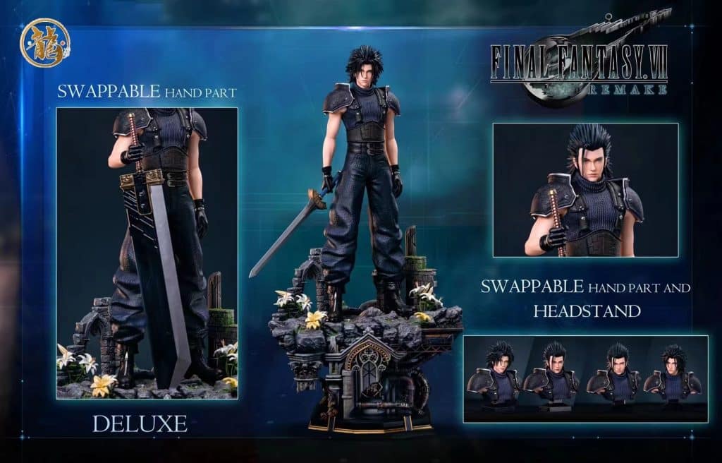 Final Fantasy VII Dragon Studio Zack Fair Resin Statue - Kaioland