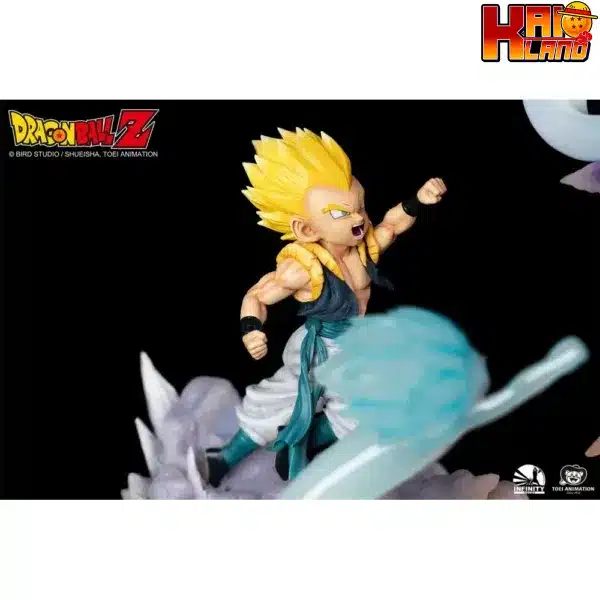 Dragon Ball Infinity Studio Gotenks Vs Buu Licensed Resin Statue - Kaioland