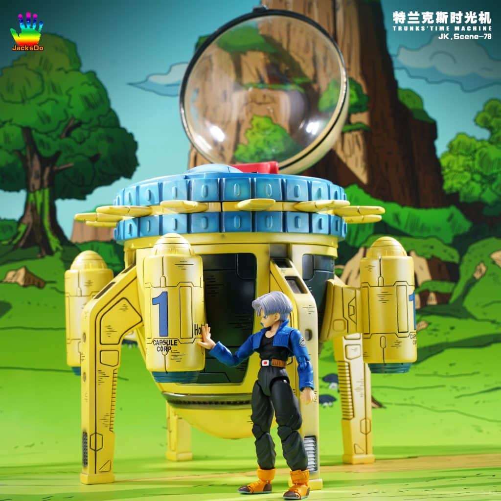 Dragon Ball JacksDo Studio Trunks Time Machine Resin Statue - Kaioland