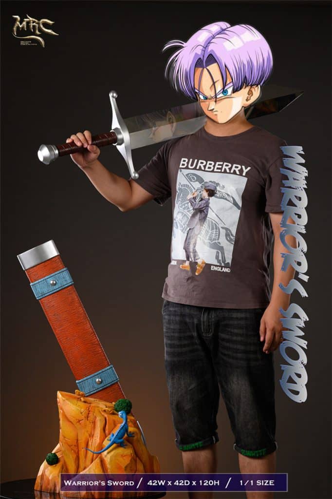 Dragon Ball MRC Studio Lifesize Trunks Warrior Sword Resin Statue ...