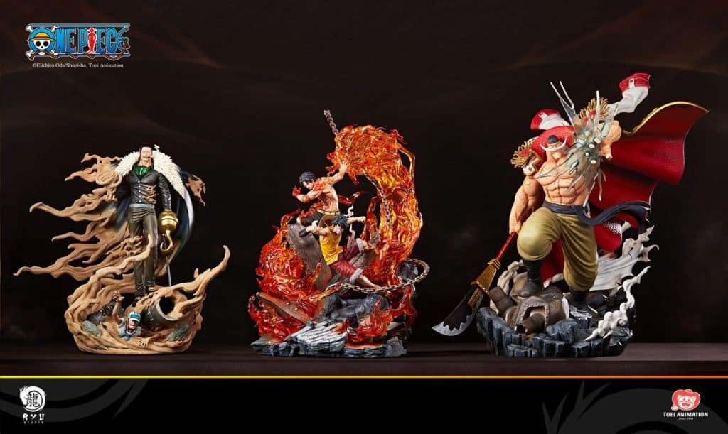 One Piece Ryu Studio Luffy X Ace Licensed Resin Statue - Kaioland