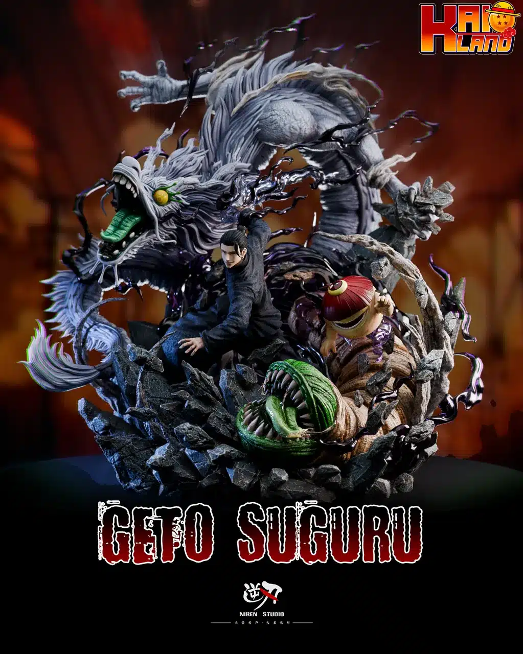 Jujutsu Kaisen Niren Studio Geto Suguru Resin Statue - Kaioland Jujutsu Kaisen Niren Studio Geto Suguru Resin Statue - Kaioland