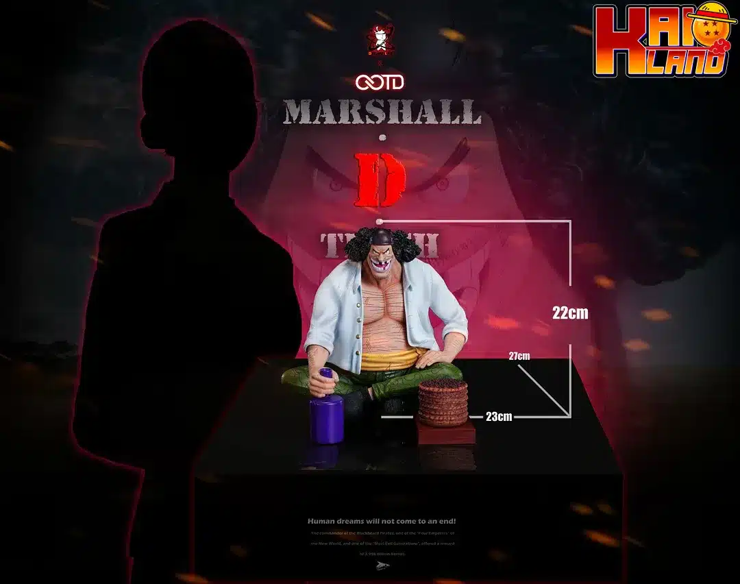 One Piece Dream Lab X OOTD Studio Marshall D Teach Resin Statue - Kaioland