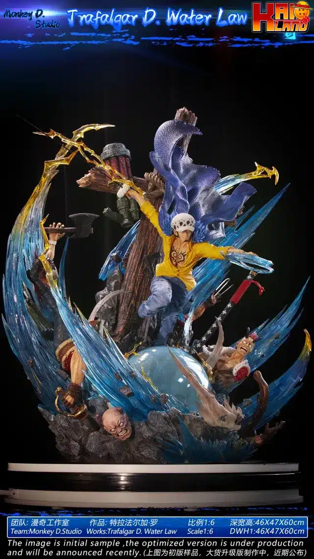 One Piece Monkey D Studio Trafalgar Law Resin Statue - Kaioland