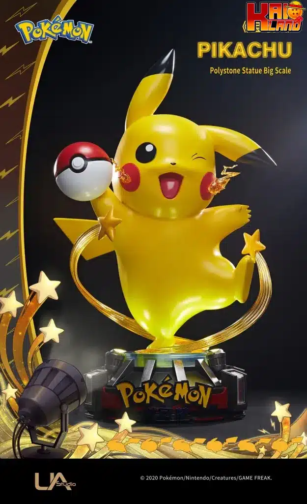 Pokemon Unique Art Pikachu Resin Statue - Kaioland