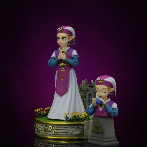 The Legend Of Zelda Kintsukuroi Creations Princess Zelda Resin Statue ...