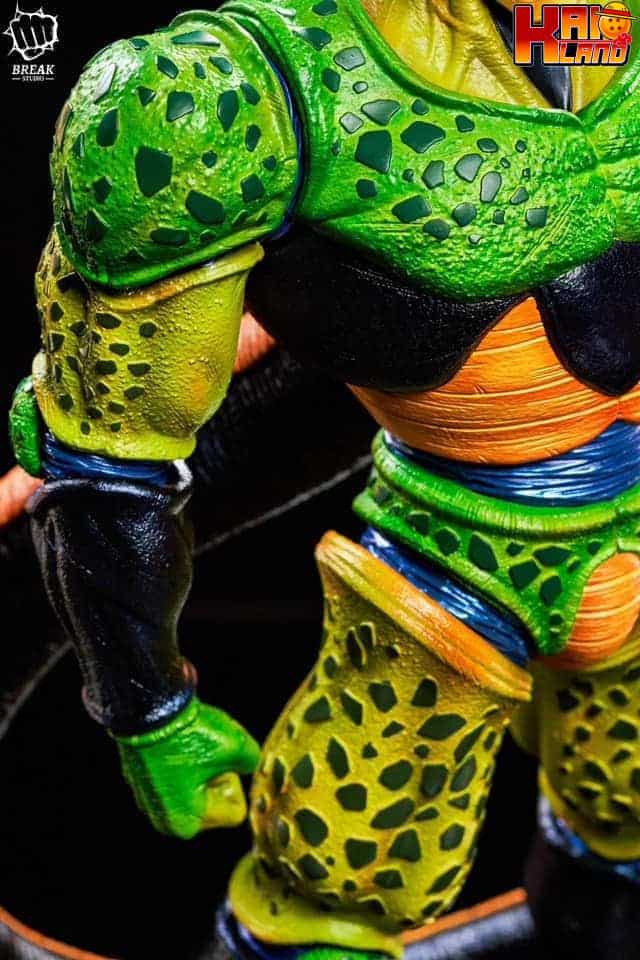 Dragon Ball Break Studio Cell Second Form Resin Statue - Kaioland