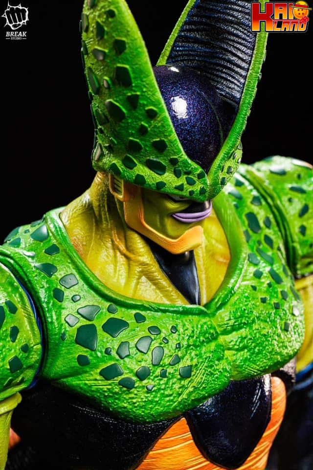 Dragon Ball Break Studio Cell Second Form Resin Statue - Kaioland